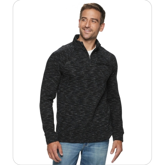 Marc Anthony | Shirts | Marc Anthony Mens Black Quarter Zip | Poshmark